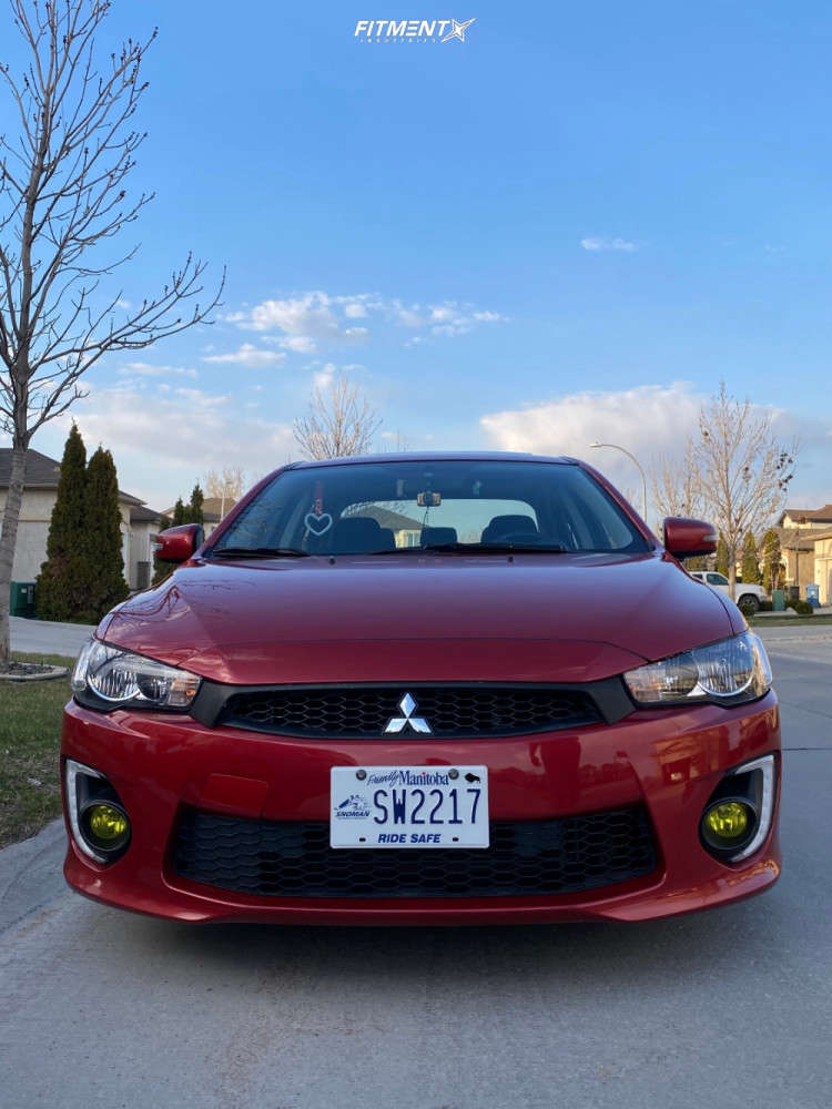 2016 Mitsubishi Lancer GTS with 17x9 Superspeed SS02 GT and Bridgestone ...