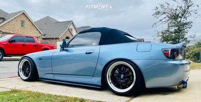 2003 Honda S2000 Base with 17x9 STR 513 and Landsail 215x40 on ...