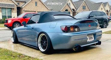 2003 Honda S2000 Base with 17x9 STR 513 and Landsail 215x40 on ...