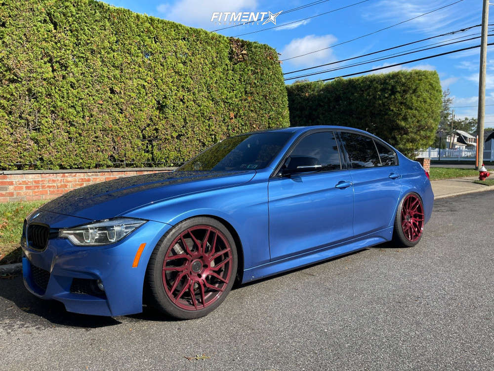 2017 BMW 340i XDrive Base with 19x9 Rohana Rfx7 and Michelin 245x35 on ...