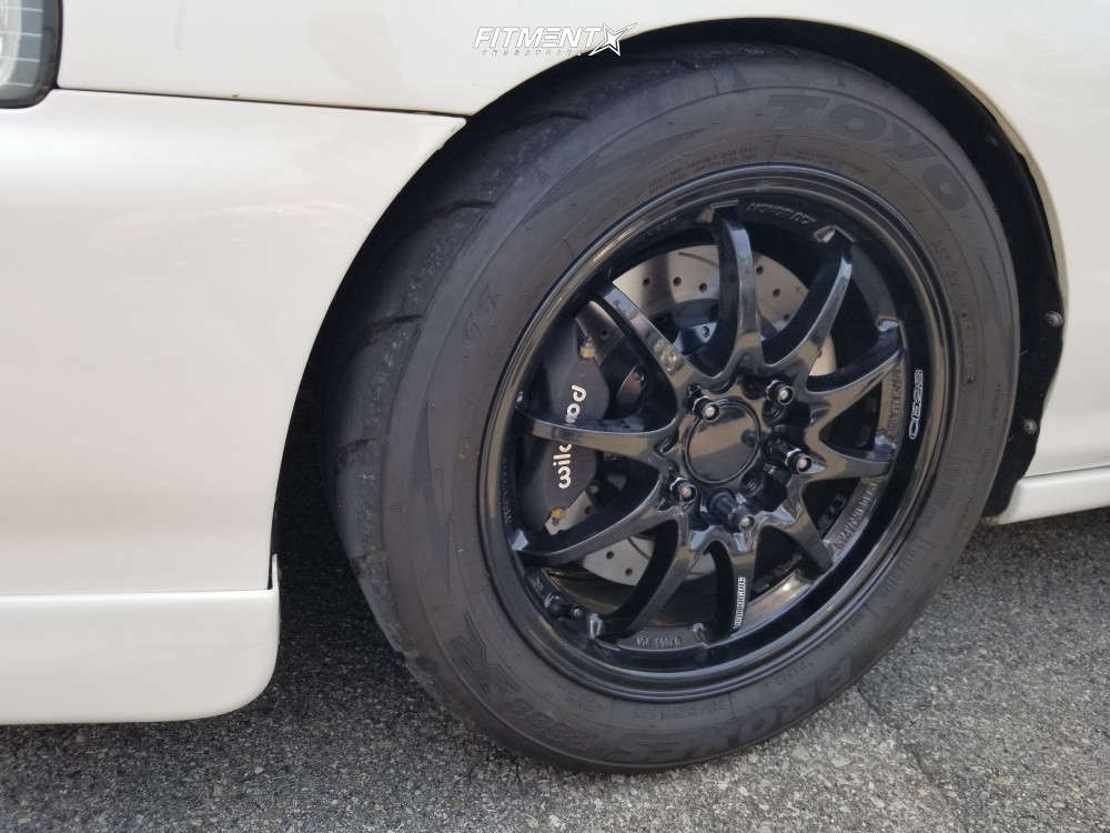 1998 Acura Integra Type R with 16x8 Volk Ce28 and Toyo Tires 225x45 on ...
