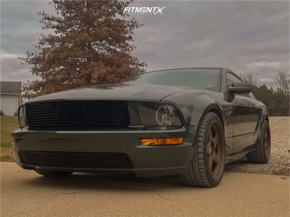 2008 Ford Mustang Bullitt with 19x9 ESR Cr5 and BFGoodrich 255x35 on ...