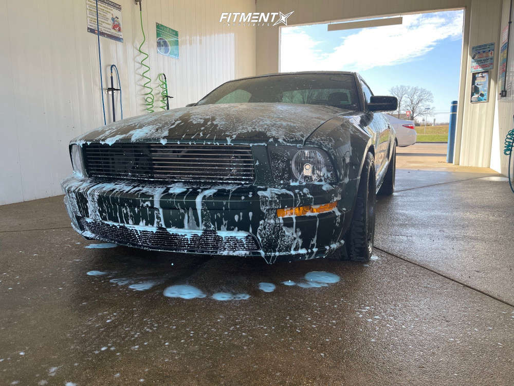 2008 Ford Mustang Bullitt with 19x9 ESR Cr5 and BFGoodrich 255x35 on ...