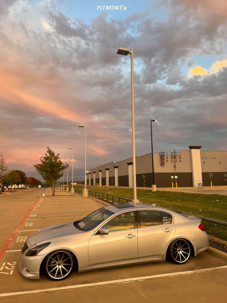 2011 INFINITI G37 Base with 19x9.5 Rohana Rc10 and Nankang 235x35 on ...