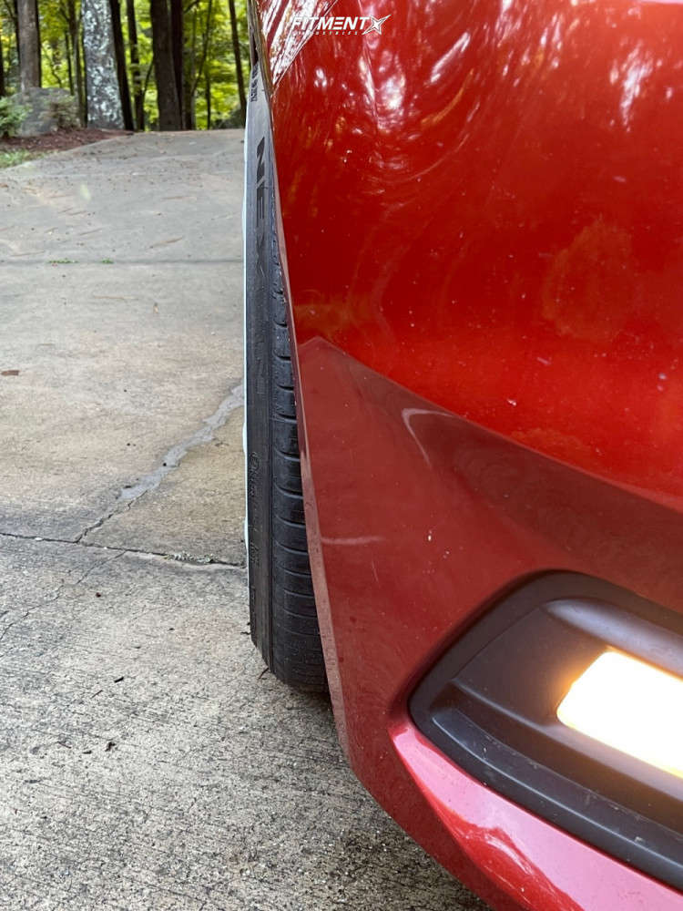 2018 Ford Focus ST with 18x9.5 ESR Cs8 and Nexen 245x35 on Coilovers ...