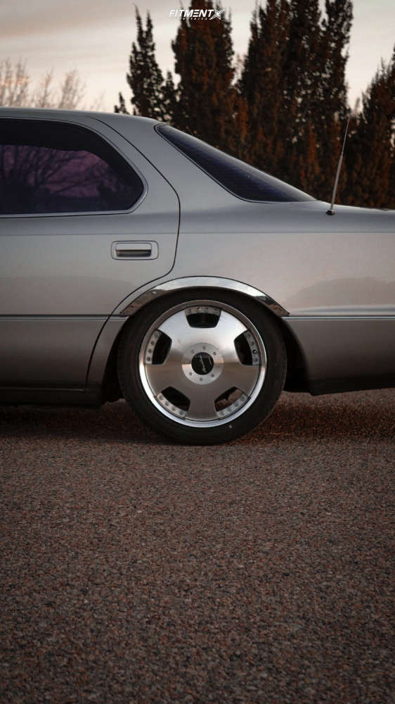 1991 Lexus LS400 Base with 18x7.5 Work Euroline and Barum 225x40 on ...