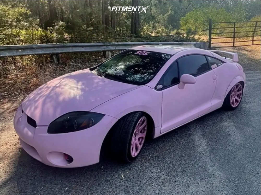 2008 Mitsubishi Eclipse GS with 18x8.5 Heritage Kokoro Monoc and ...