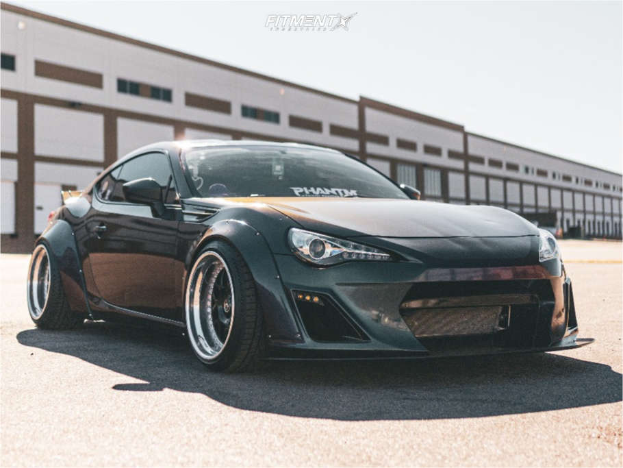 2017 Toyota 86 Special Edition with 18x10.5 Forgestar M14 and ...