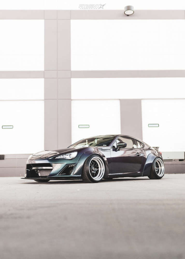 2017 Toyota 86 Special Edition with 18x10.5 Forgestar M14 and ...