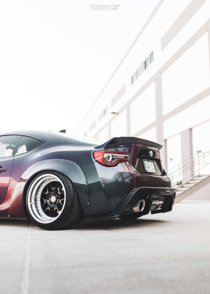 2017 Toyota 86 Special Edition with 18x10.5 Forgestar M14 and ...