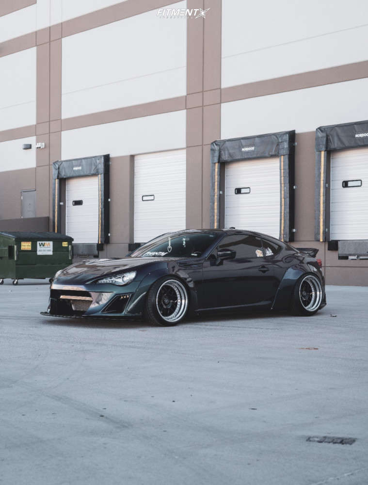 2017 Toyota 86 Special Edition with 18x10.5 Forgestar M14 and ...