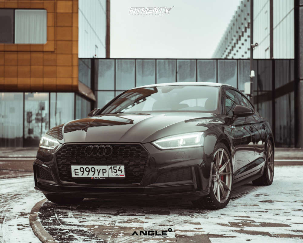 2021 Audi S5 Sportback Premium with 19x8.5 ANGLE A1-s180 and Pirelli ...