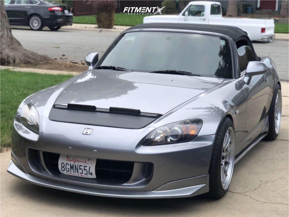 2008 Honda S2000 Base with 18x9.5 Enkei Nt03m and Continental 245x45 on ...