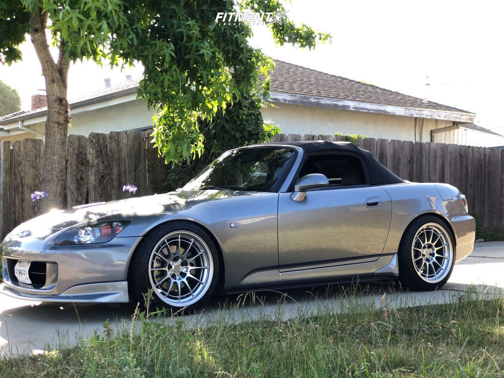 2008 Honda S2000 Base with 18x9.5 Enkei Nt03m and Continental 245x45 on ...