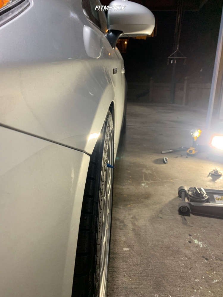2013 Toyota Prius Two with 17x8 Enkei Rpf1 and Michelin 225x45 on ...