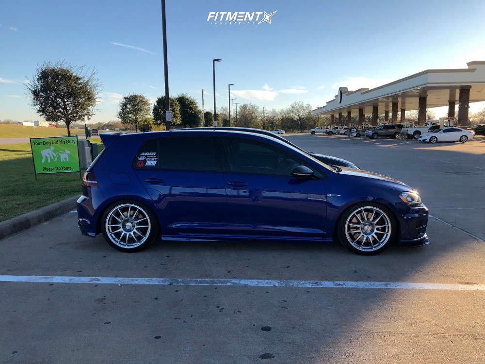 2015 Volkswagen Golf R Base with 18x8 OZ Racing Superleggera and ...