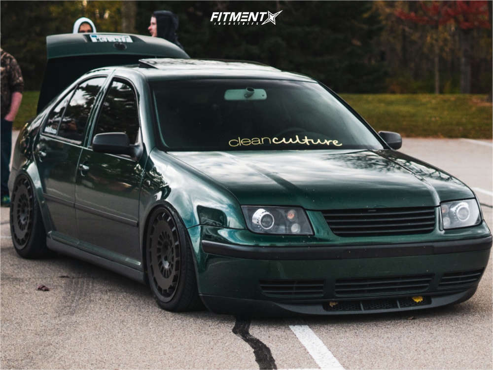 2000 Volkswagen Jetta GLS with 18x8.5 Rotiform Ccv and Nankang 215x40 ...