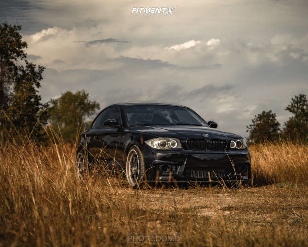 2009 BMW 135i Base with 19x9.5 HRE C106 and Continental 245x35 on ...
