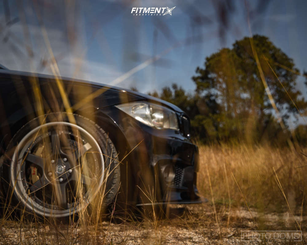 2009 BMW 135i Base with 19x9.5 HRE C106 and Continental 245x35 on ...