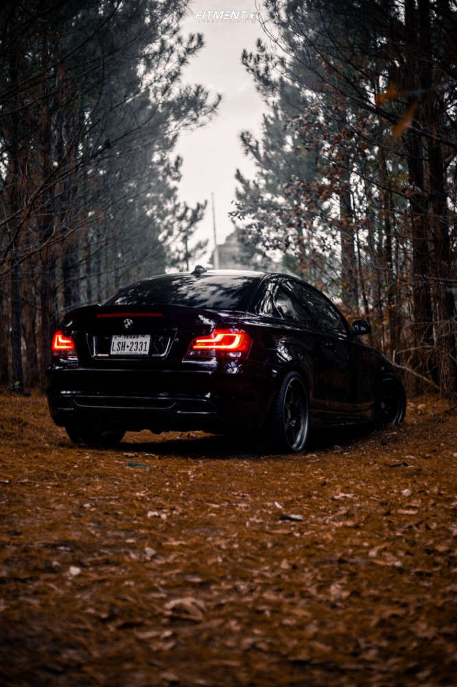 2009 BMW 135i Base with 19x9.5 HRE C106 and Continental 245x35 on ...