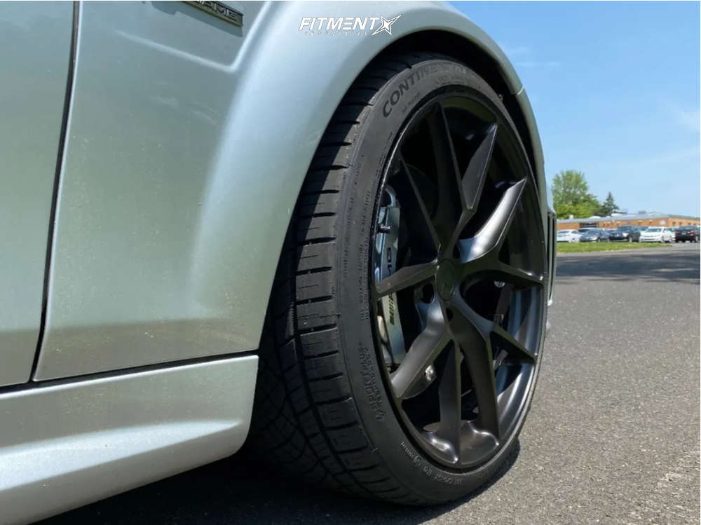 2008 Mercedes-Benz C63 AMG Base with 19x8.5 Aodhan Aff7 and Continental ...