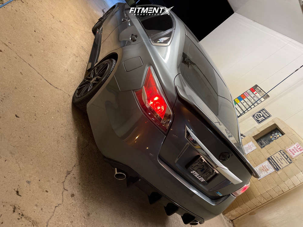 2014 Nissan Altima Base with 18x8 Drag Dr77 and Fullway 225x40 on Stock ...