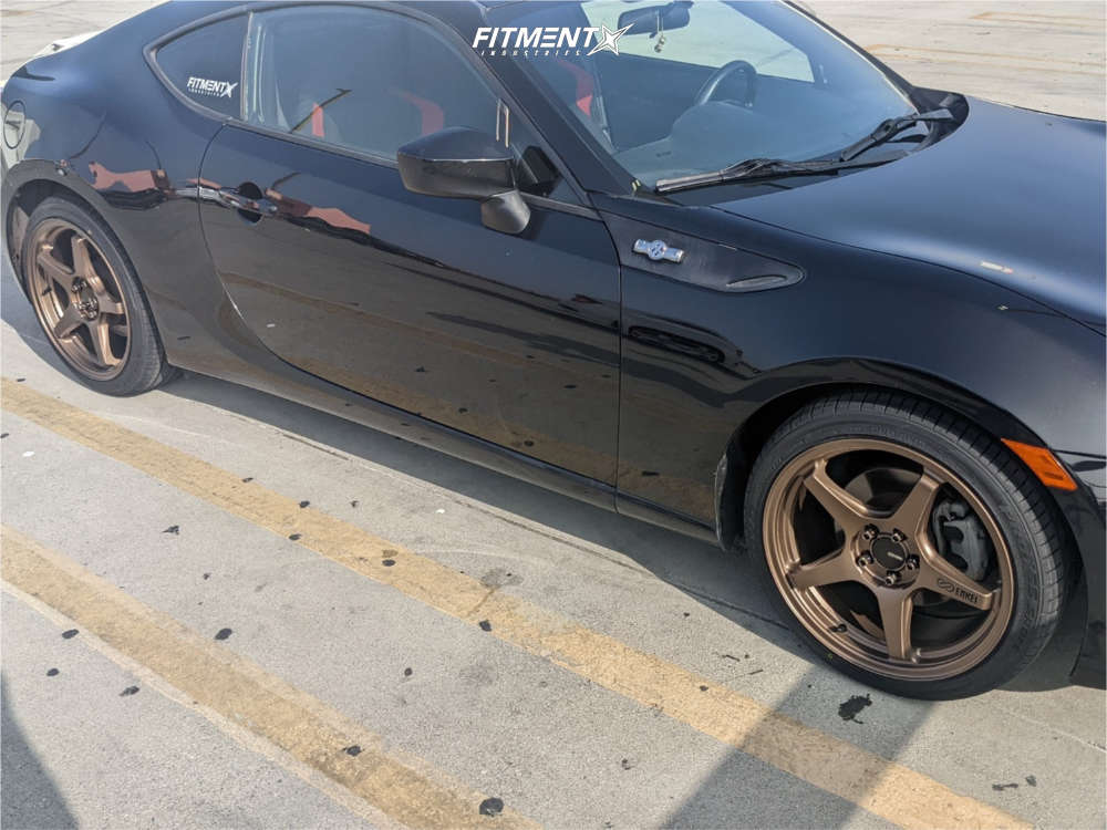 2013 Scion FR-S Base with 18x8.5 Enkei Ts-5 and Toyo Tires 225x45 on ...