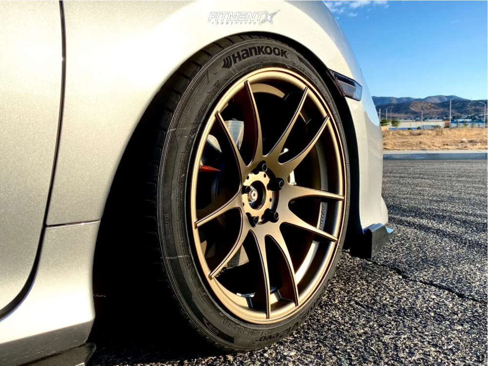 2020 Honda Civic Si with 18x9.5 AVID1 AV32 and Hankook 235x40 on ...