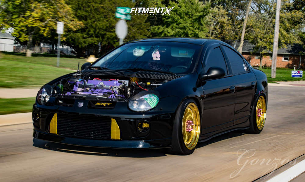 2004 Dodge Neon SRT-4 with 18x8.5 Aodhan Ds01 and Federal 215x40 on ...