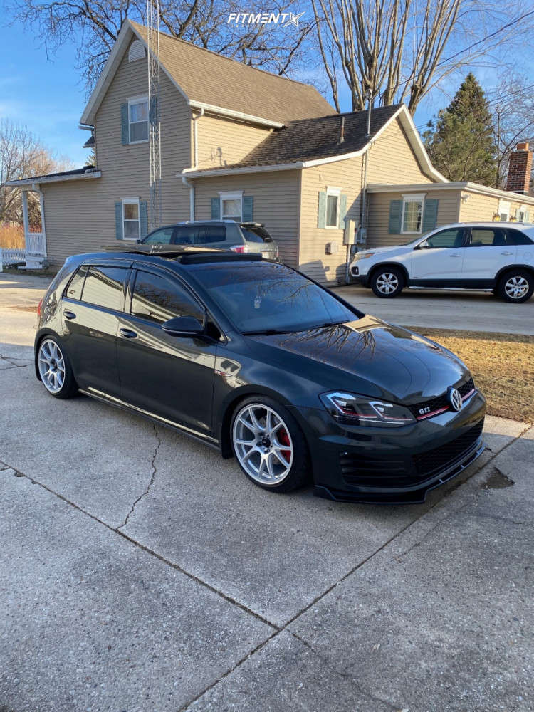2015 Volkswagen GTI SE with 18x9 Konig Freeform and Accelera 225x40 on ...
