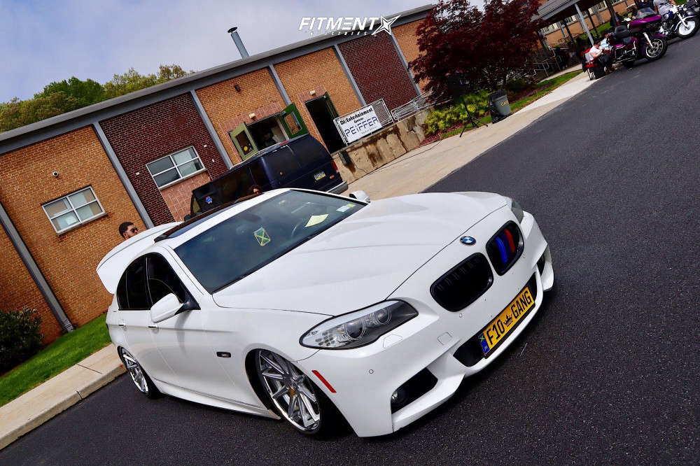 2012 BMW 535i XDrive Base with 20x9.5 Rohana Rc10 and Bridgestone ...