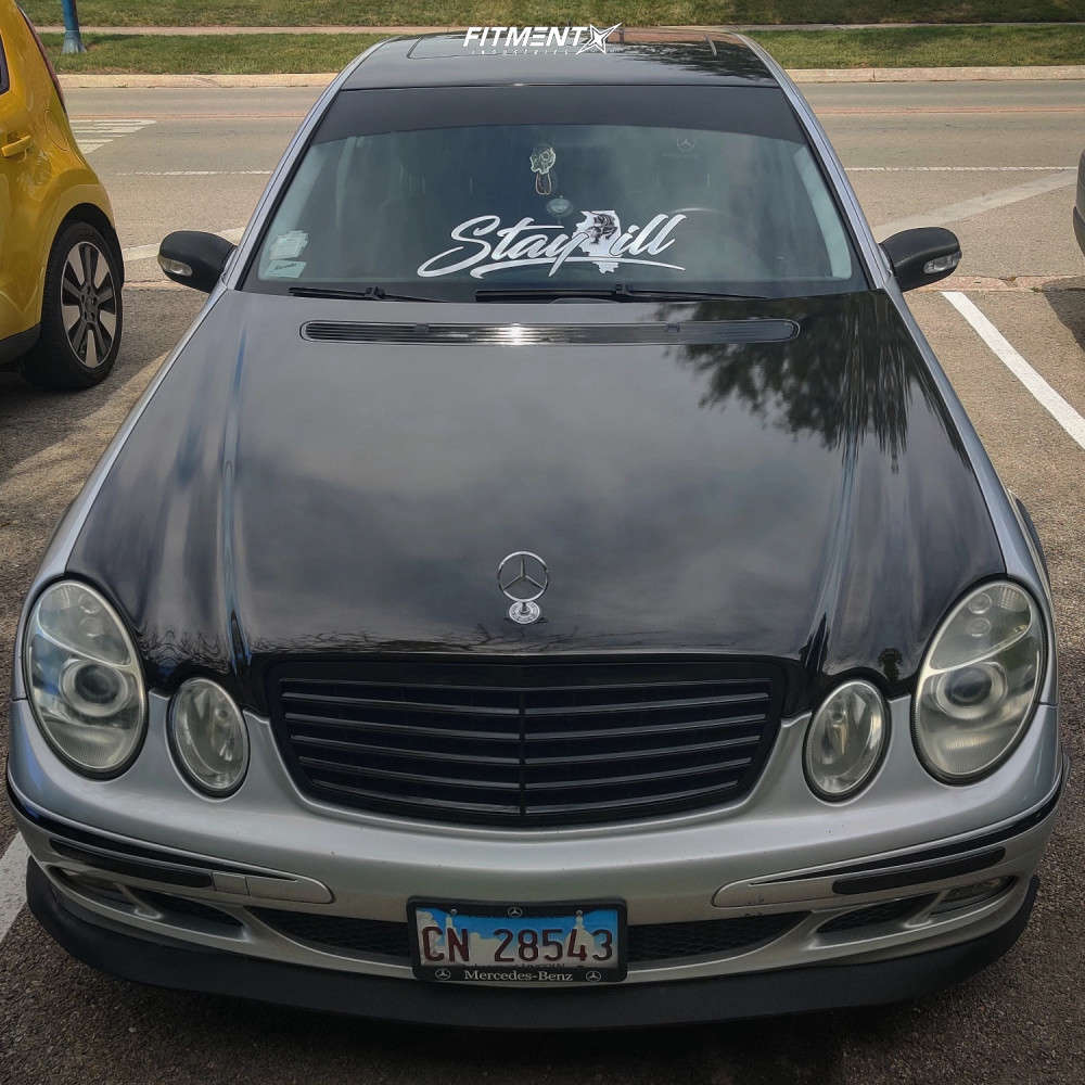 2006 Mercedes-Benz E350 4Matic with 18x9.5 Aodhan Ah-x and Michelin ...