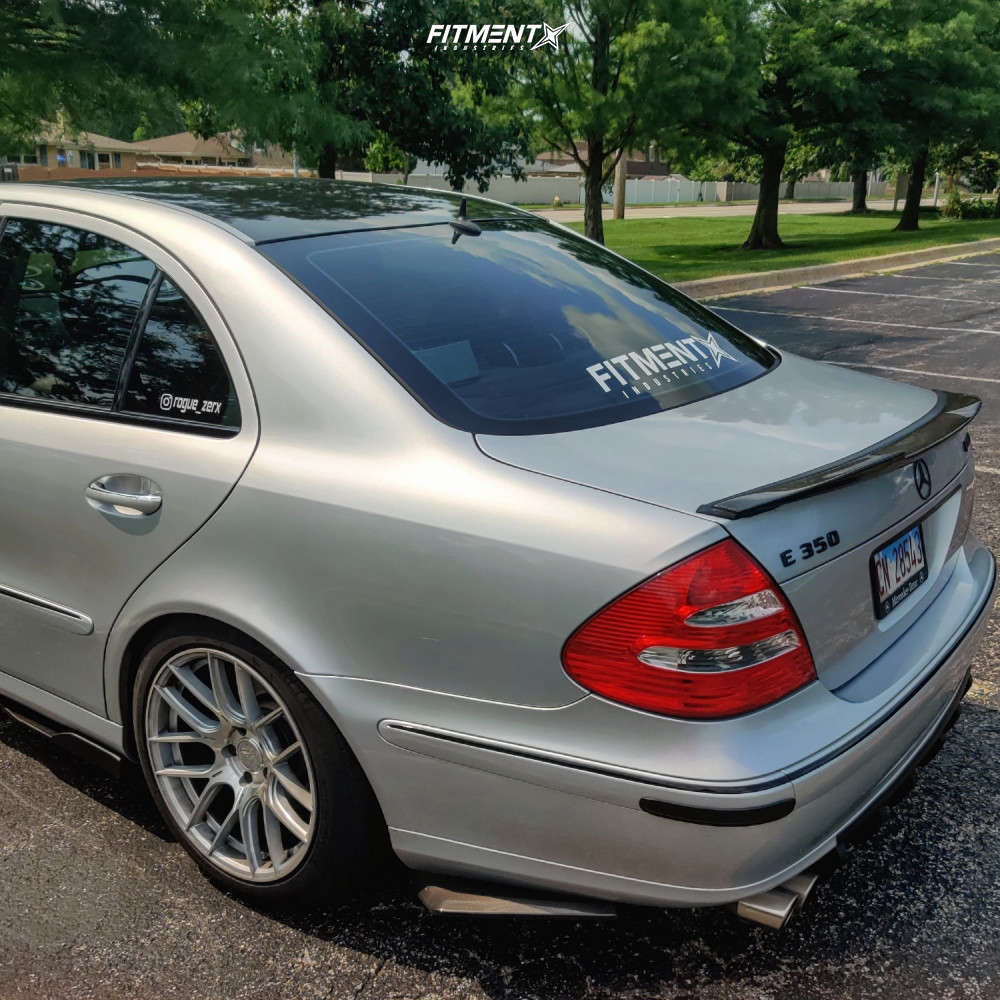 2006 Mercedes-Benz E350 4Matic with 18x9.5 Aodhan Ah-x and Michelin ...
