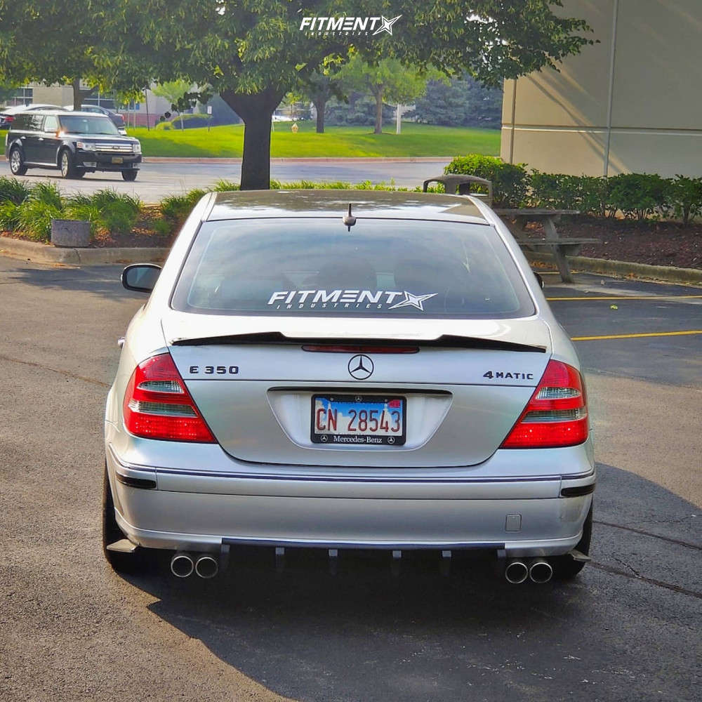 2006 Mercedes-Benz E350 4Matic with 18x9.5 Aodhan Ah-x and Michelin ...