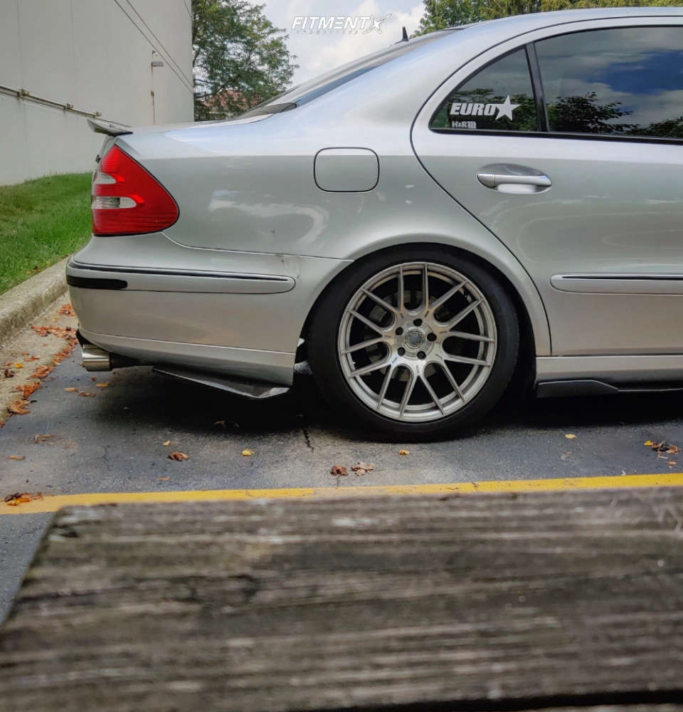 2006 Mercedes-Benz E350 4Matic with 18x9.5 Aodhan Ah-x and Michelin ...