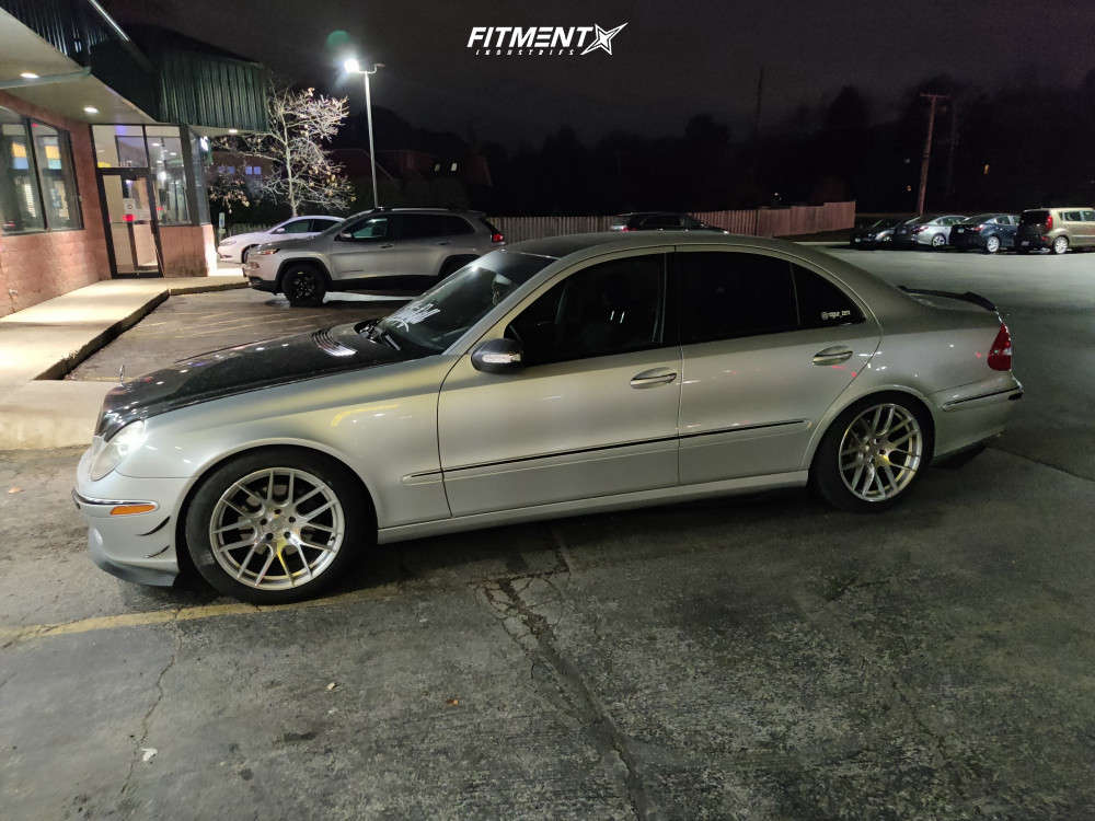2006 Mercedes-Benz E350 4Matic with 18x9.5 Aodhan Ah-x and Michelin ...