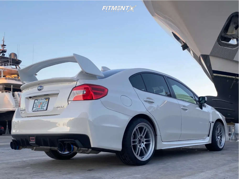 2020 Subaru WRX Base with 18x9.5 Enkei Rpf1 and Firestone 255x35 on Stock Suspension | 1988676 ...
