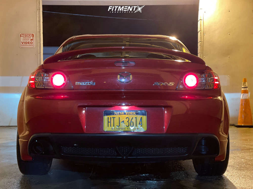 2005 Mazda RX-8 Base with 18x8.5 Aodhan Ah08 and Continental 225x45 on ...