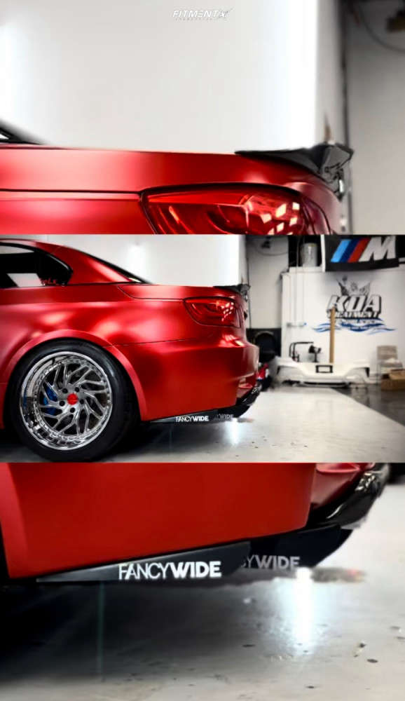 2012 BMW M3 Base with 19x9.5 WatercooledIND Jb1 and Michelin 255x35 on ...
