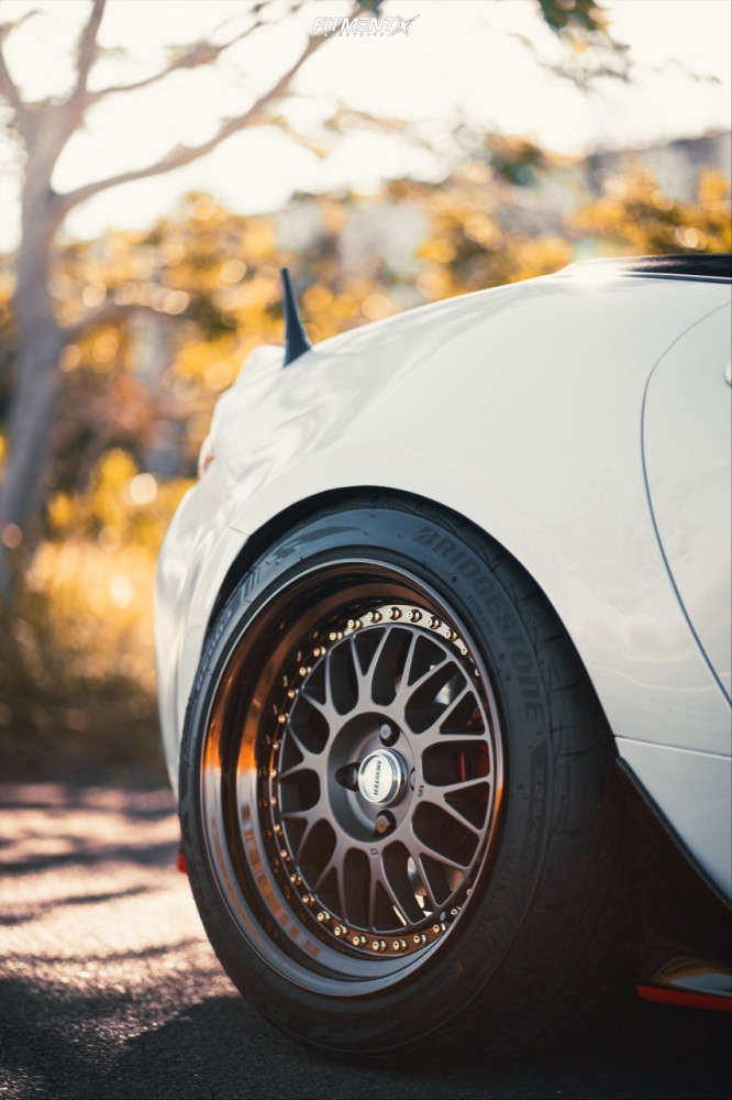 2015 Mazda MX-5 Miata GT with 17x9 Work Meister M1 3p and Bridgestone ...