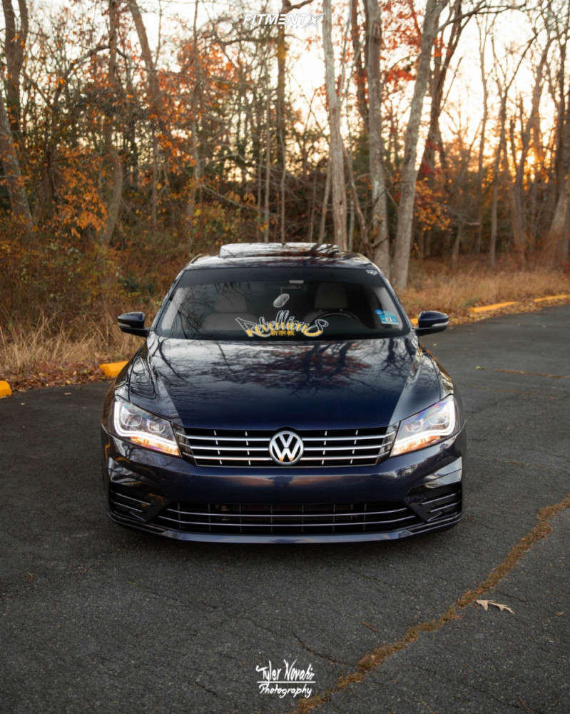 2015 Volkswagen Passat SEL Premium with 19x8.5 Rotiform Flg and Toyo ...