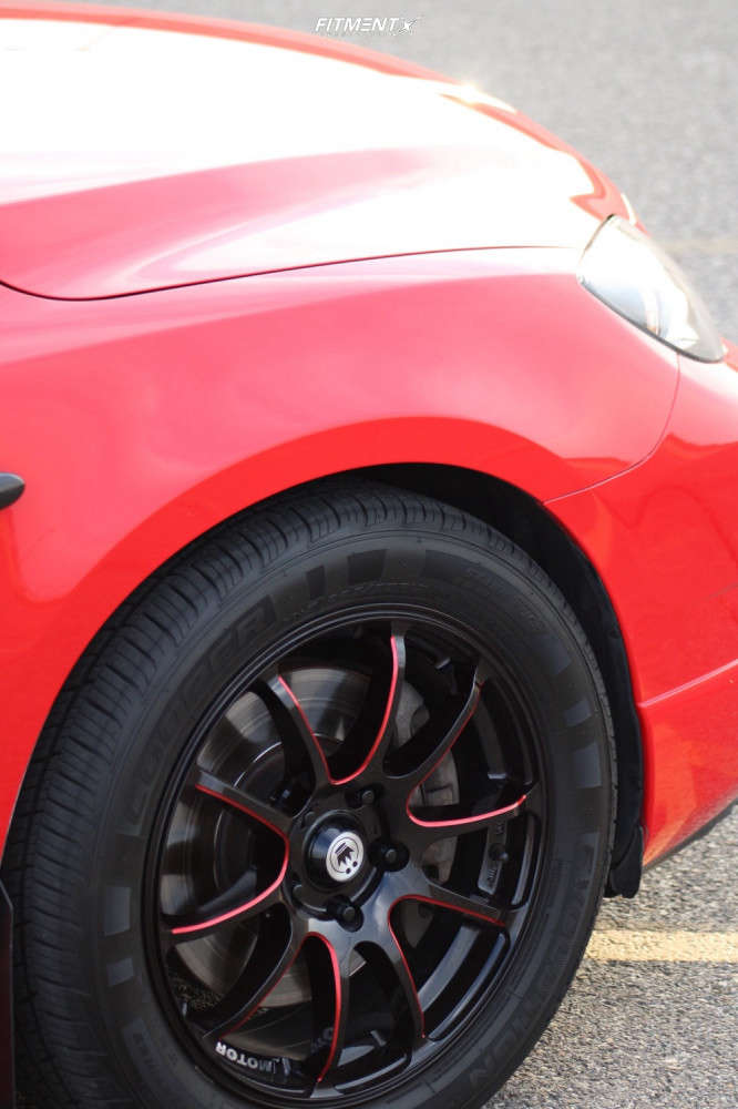 2008 Mazda 3 Mazdaspeed with 17x8 Konig Afterburner and Cooper 225x50 ...