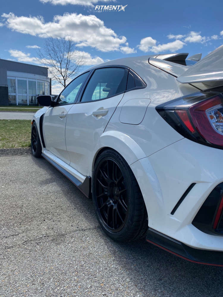 2021 Honda Civic Type R with 18x9.5 Enkei Gtc02 and General 265x35 on Lowering Springs | 1991793 ...