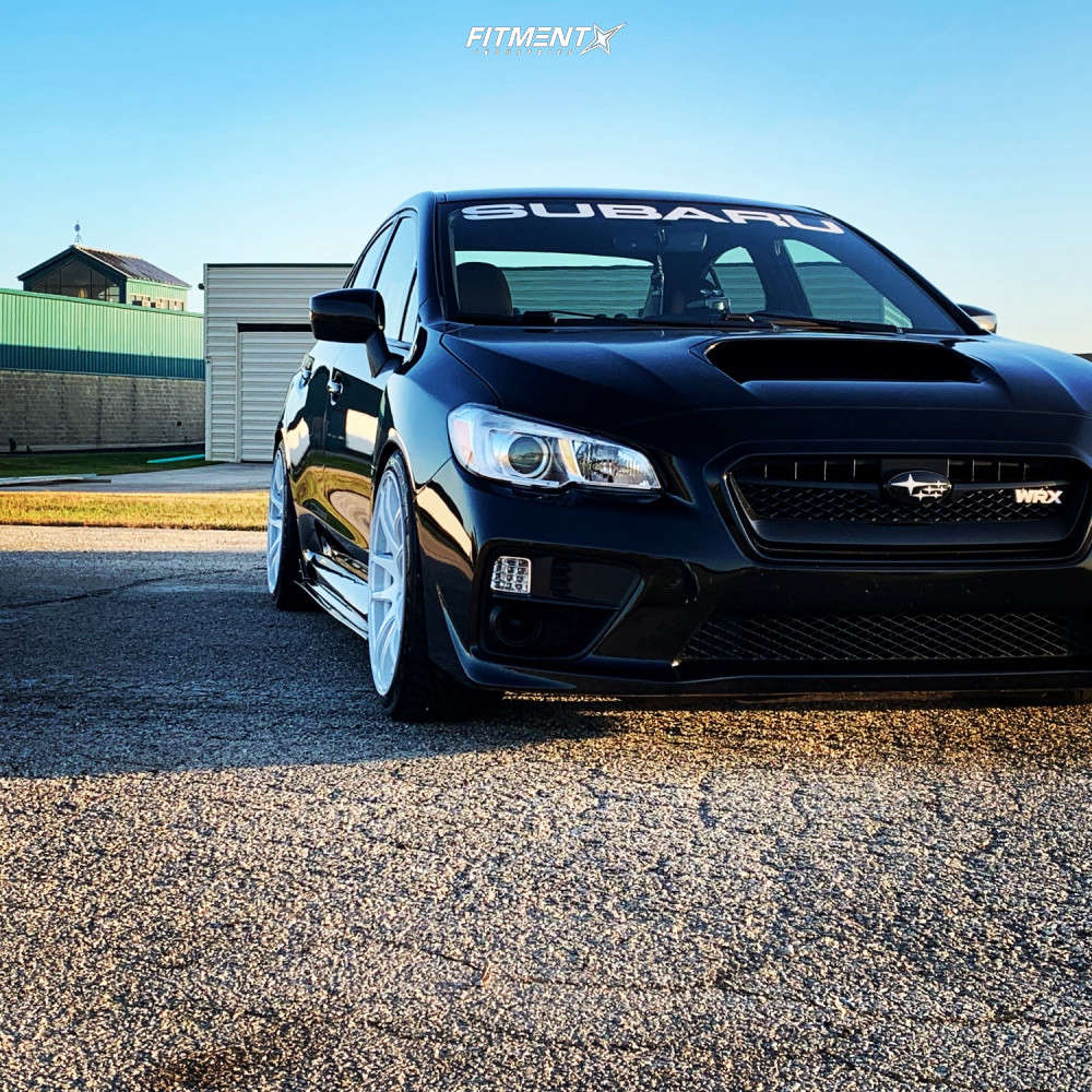 2017 Subaru WRX Base with 19x9.5 ESR Sr08 and Firestone 245x35 on ...