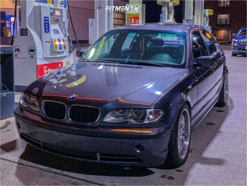 2002 BMW 330i Base with 17x8 BBS Rs740 and Nankang 215x45 on Lowering ...