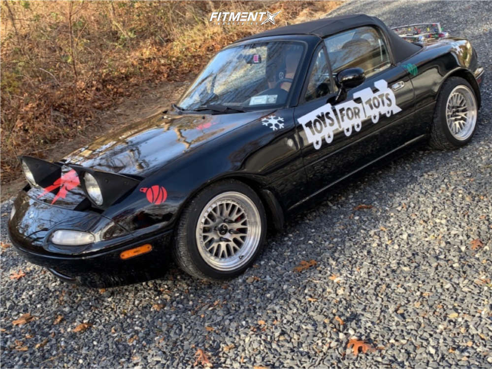 1996 Mazda Miata Base with 15x8 JNC Jnc001 and Toyo Tires 195x45 on ...