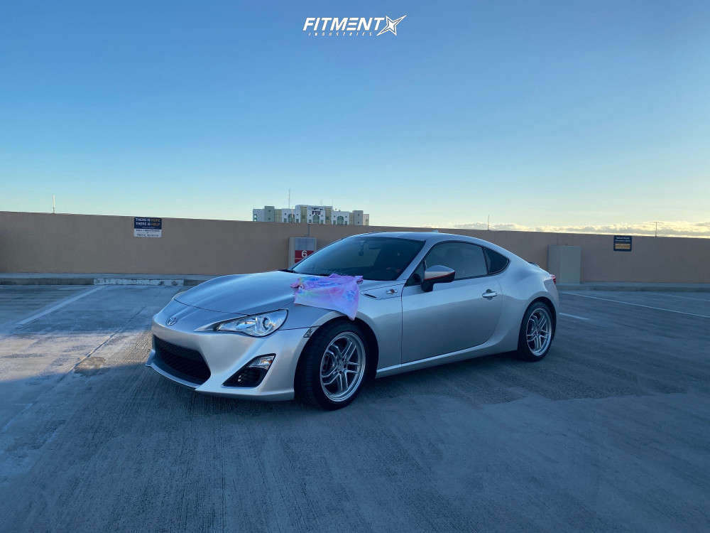 2013 Scion FR-S Base with 17x8 Enkei Tsp5 and BFGoodrich 215x45 on ...