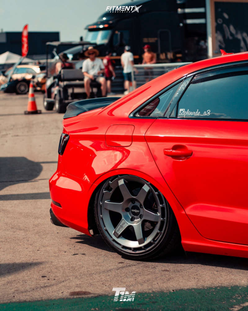 2015 Audi A3 Quattro Premium with 19x8.5 Rotiform Kb1 and Mazzini ...