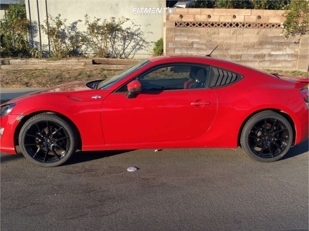 2013 Scion FR-S Base with 18x8.5 Option Lab R716 and Toyo Tires 235x40 ...