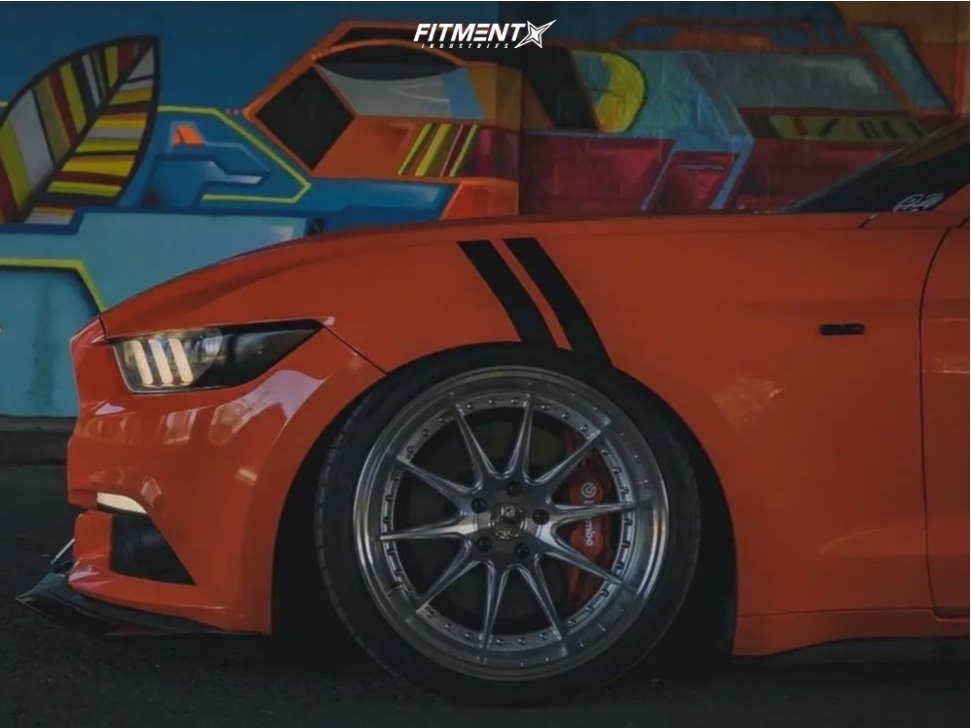 2017 Ford Mustang GT with 19x11 Aodhan Ds07 and Nitto 265x35 on ...